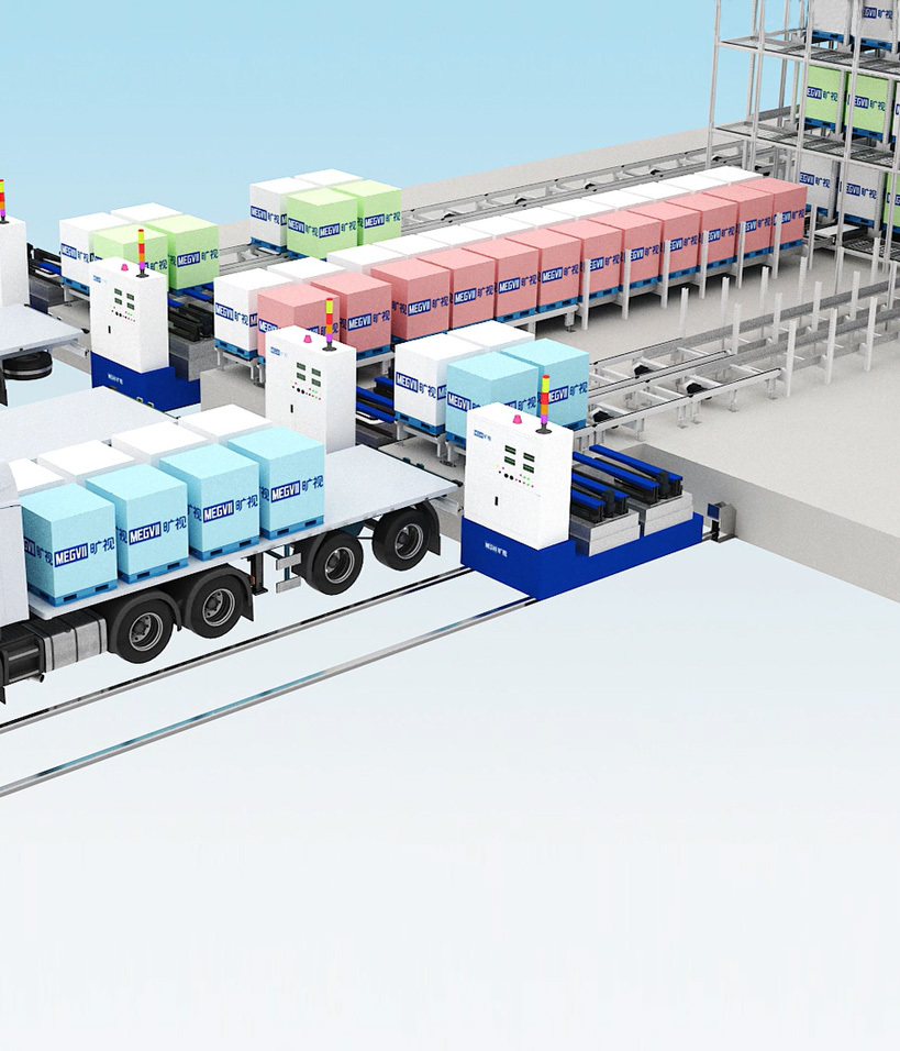 3D Pallet Shuttle Systems High density storage | Megvii Robotics ...